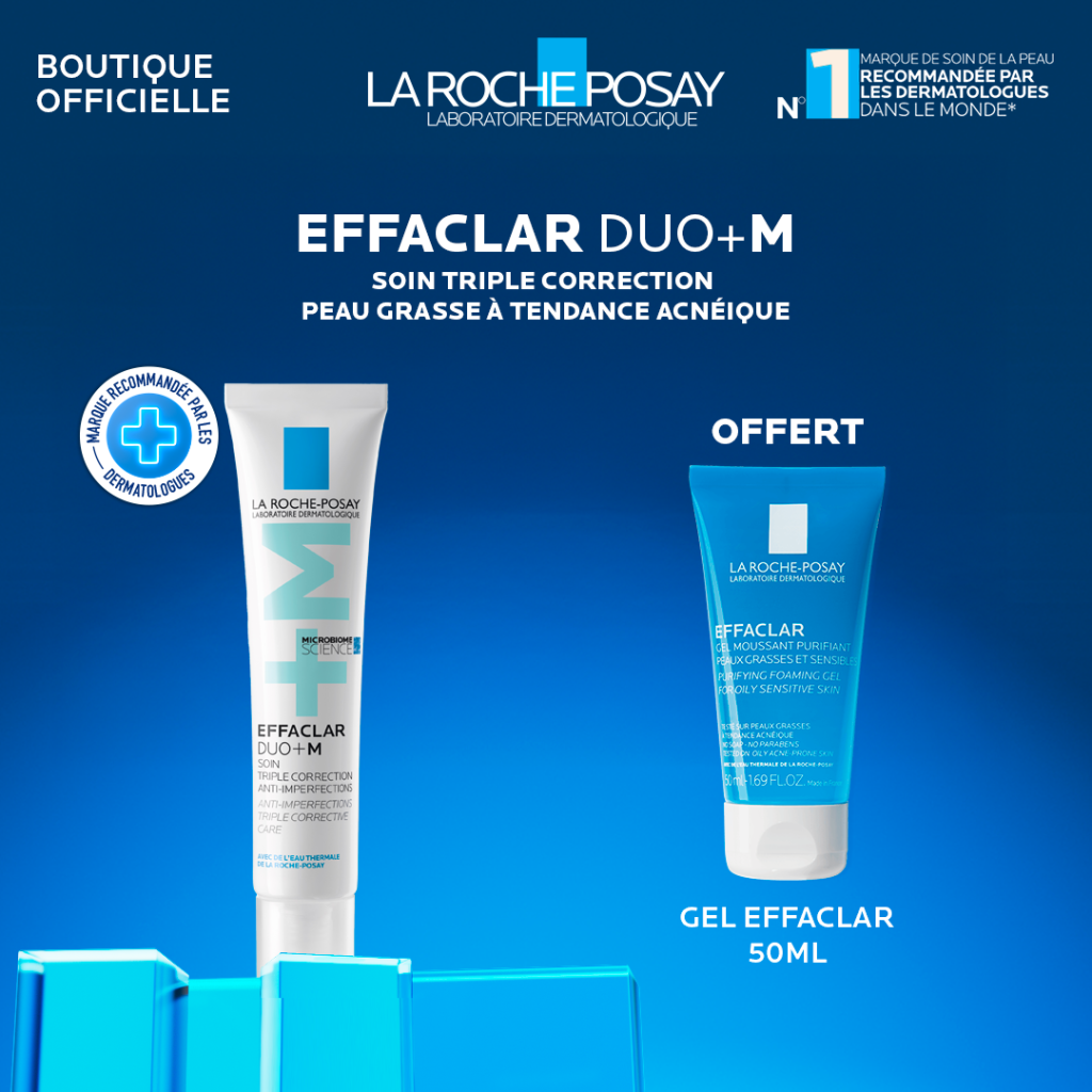La Roche Posay Effaclar Duo+ 40ml+ Effaclar Gel Moussant 50ml Pack ...